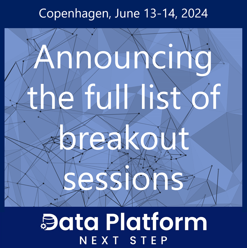 Data Platform Next Step – Learn from international experts and get deep ...