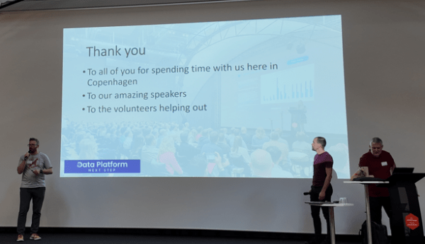 Thank you – Data Platform Next Step